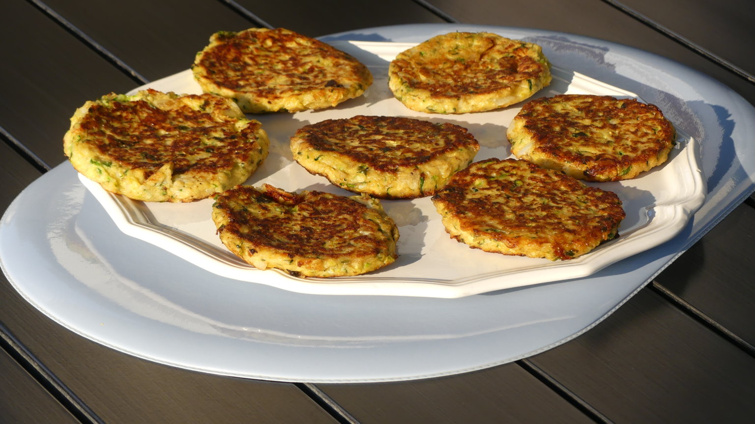 Galettes de courgettes - Withmo